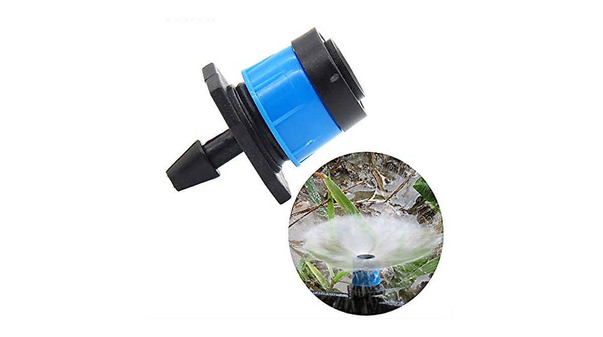 Adjustable 100 Pcs Drip Emitters for Garden Irrigation System