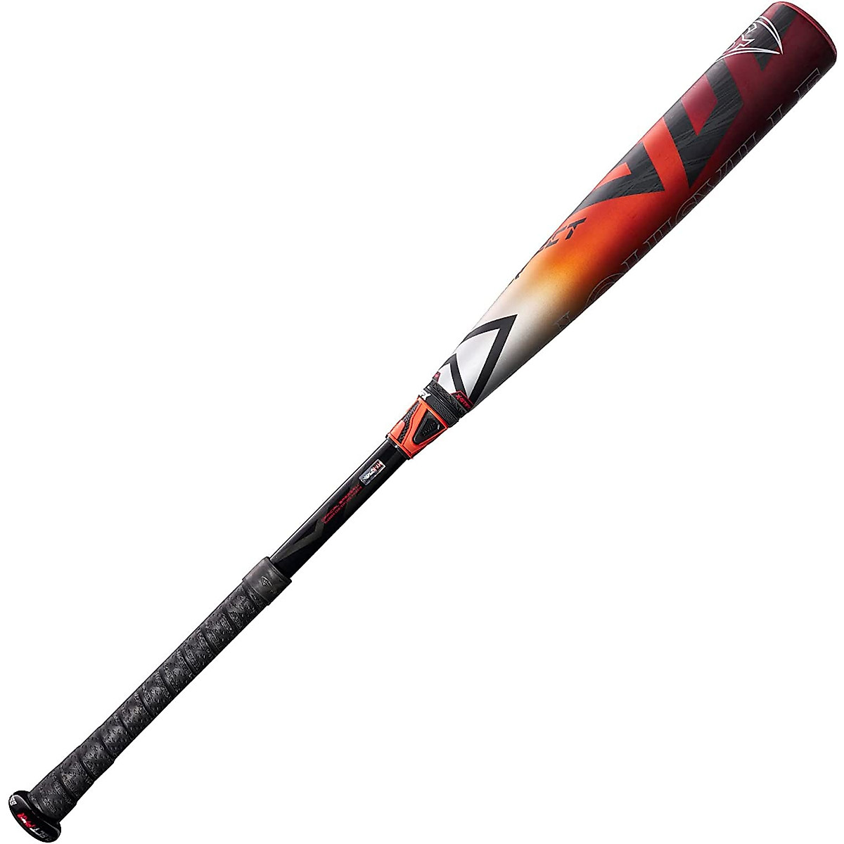 2023 Louisville Slugger Select PWR™ (-3) BBCOR Baseball Bat - 33"/30 oz,Red/Orange/Silver
