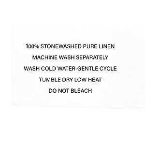 LK PureLife Stonewashed 100% French Linen Apron-Adjustable with Pockets for Women Men-Natural Linen