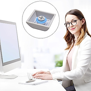 ThreeBulls 120Pcs Clear Rubber O-Ring Keyboard, O-Rings Keycaps, Switch Dampeners Keycap, for Cherry MX Key Switch Keyboards Dampers,Blue