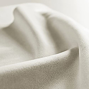 Otlsh Full Length Mirror, 63" x 24" Wall Mirror, Floor Mirror with Flannel Frame, Standing Mirror, Irregular Mirror Hanging or Leaning The Wall, Cloud Shaped, Black