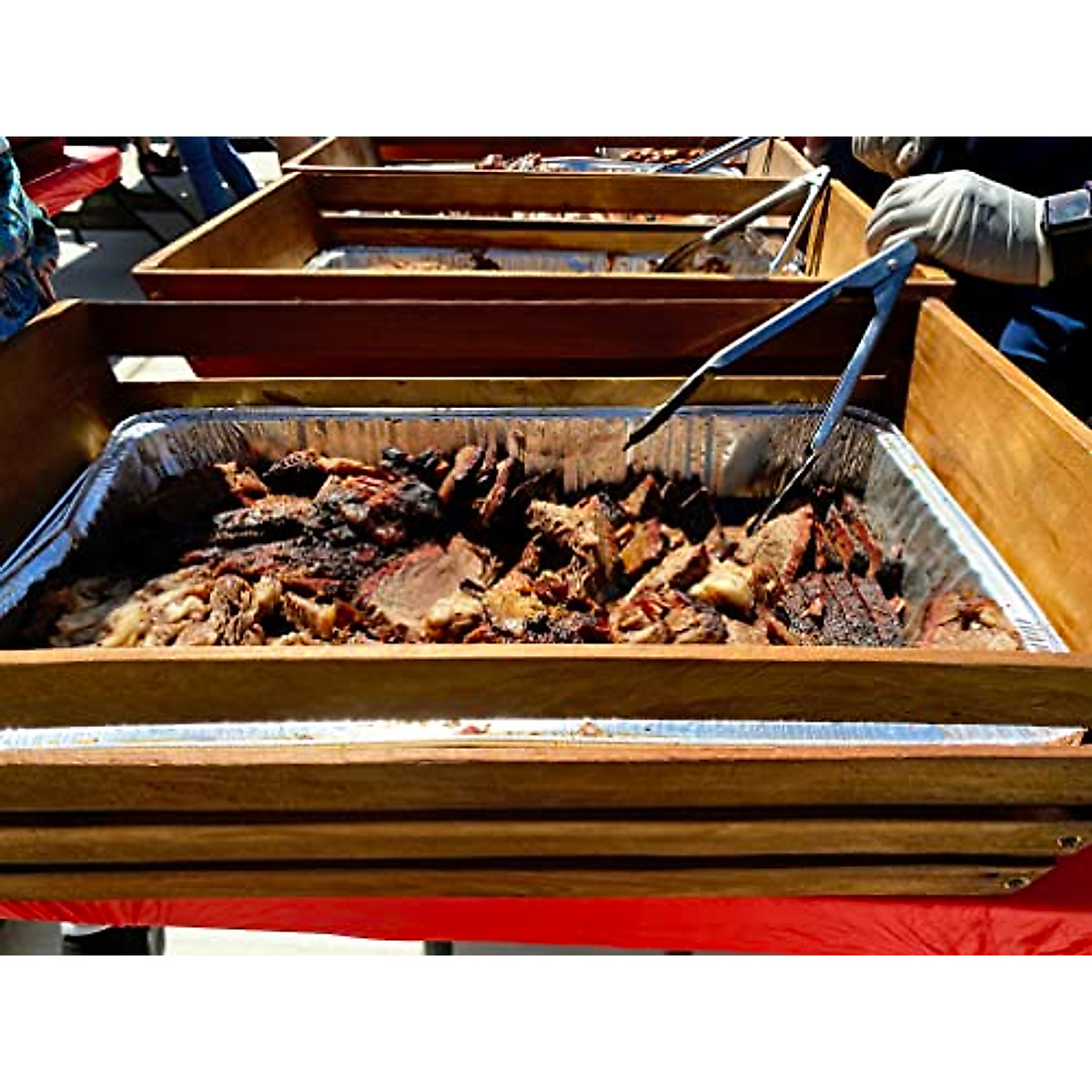 Heats Flameless Food Warming Pads | Water Activated Disposable Food Warmer for Parties | Used w/Aluminum Pans, Chafing Dish, Kitchen Accessories | Fits Foil Pan Half Size (Pans NOT Included) | 6 Pack