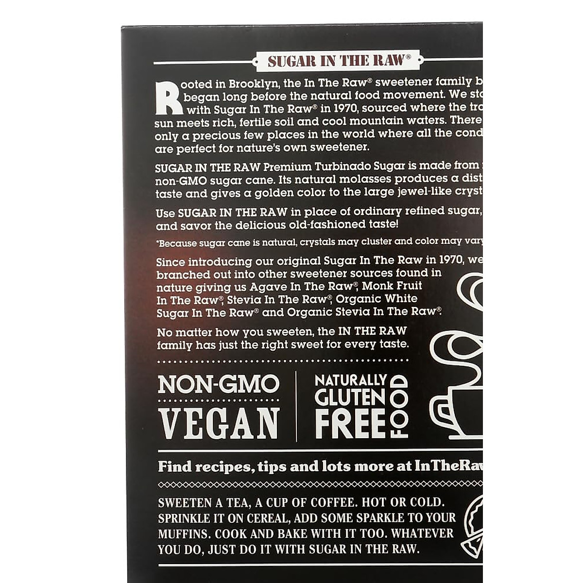 Sugar In The Raw, Packets, 100 ct (Pack of 2)