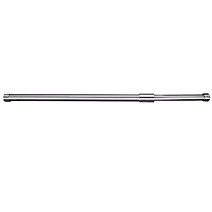 SEWACC Adjustable Closet Rod for Hanging Clothes Stainless Steel Closet Pole Closet Bar Closet Hanger Organizer Garment Storage Bar Rack 37-76 cm