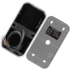 UHPPOTE 125khz Wiegand 26/34 Bits Card Reader Keypad Metal Enclosure Outdoor Rated IP65