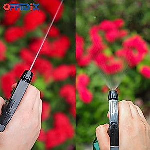 OFFIDIX Fine Mist Plant Mister,Handheld Pressure Glass Spray Bottles,Watering Can with Adjustable Nozzle for Outdoor Indoor Gardening and Cleaning Work (Green)