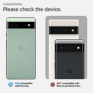 Spigen Tough Armor Case Compatible with Google Pixel 6a - Black