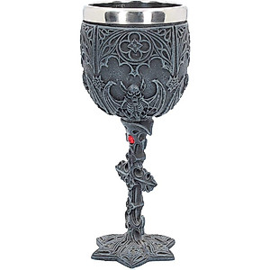 Nemesis Now Black Vampires Goblet 18.8cm, 1 Count (Pack of 1)
