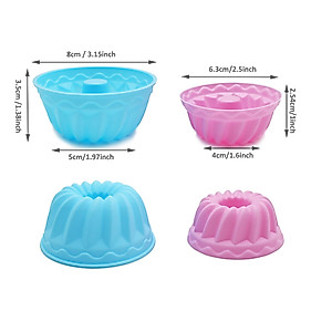To encounter 24Pack Silicone Baking Cups, Pumpkin Silicone Baking Cake Molds, Nonstick Cupcake Liners, Bpa Free Fancy Dessert Tray - Jelly and Muffin Cups
