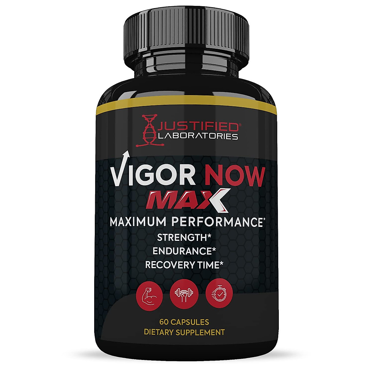 (5 Pack) Vigor Now Max 1600MG All Natural Advanced Men's Health Formula 300 Capsules