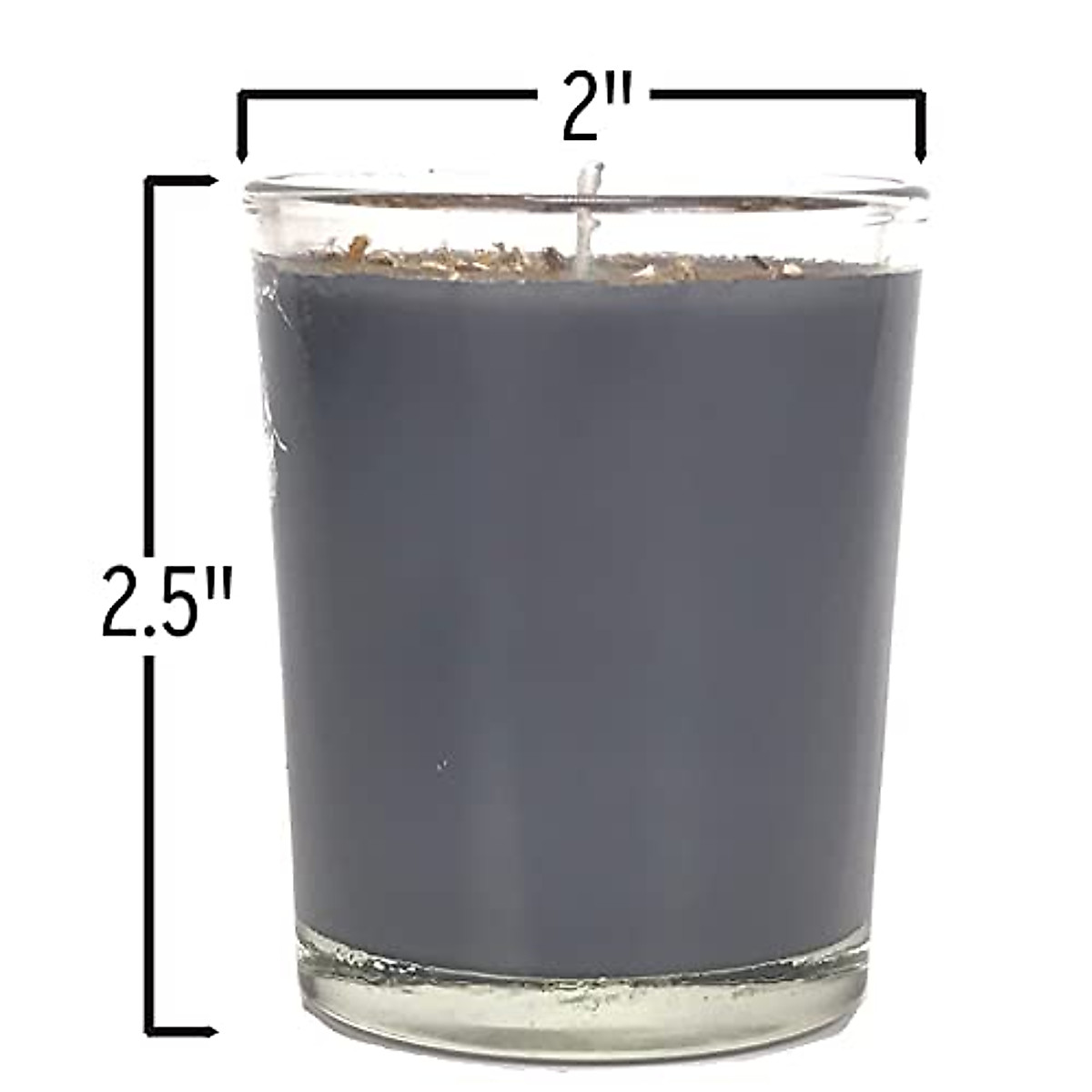 Banish & Protect Black Spell Candle | Patchouli Infused, Topped with Angelica Root | Lemurian Moon Soy Candle for Spells & Rituals