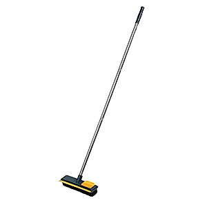 VILLFUL Floor Brush Grout Scrub Brush Shower Brush Tile Grout Brush Baseboard Cleaner Tool with Handle Deck Tiles Deck Flooring Bath Tub Scrubber Plastic Household Cleaning Ball
