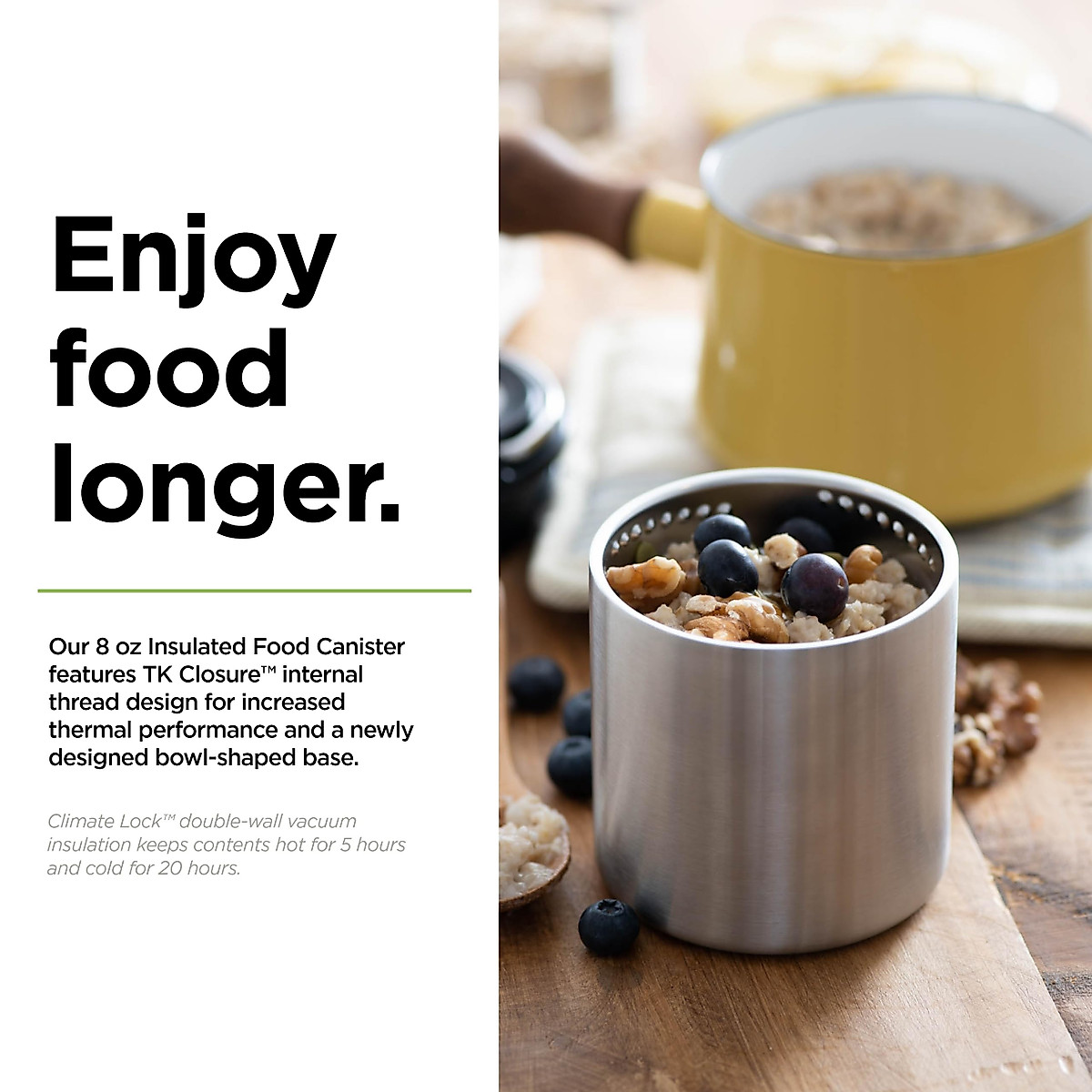 Klean Kanteen TKCanister 8z