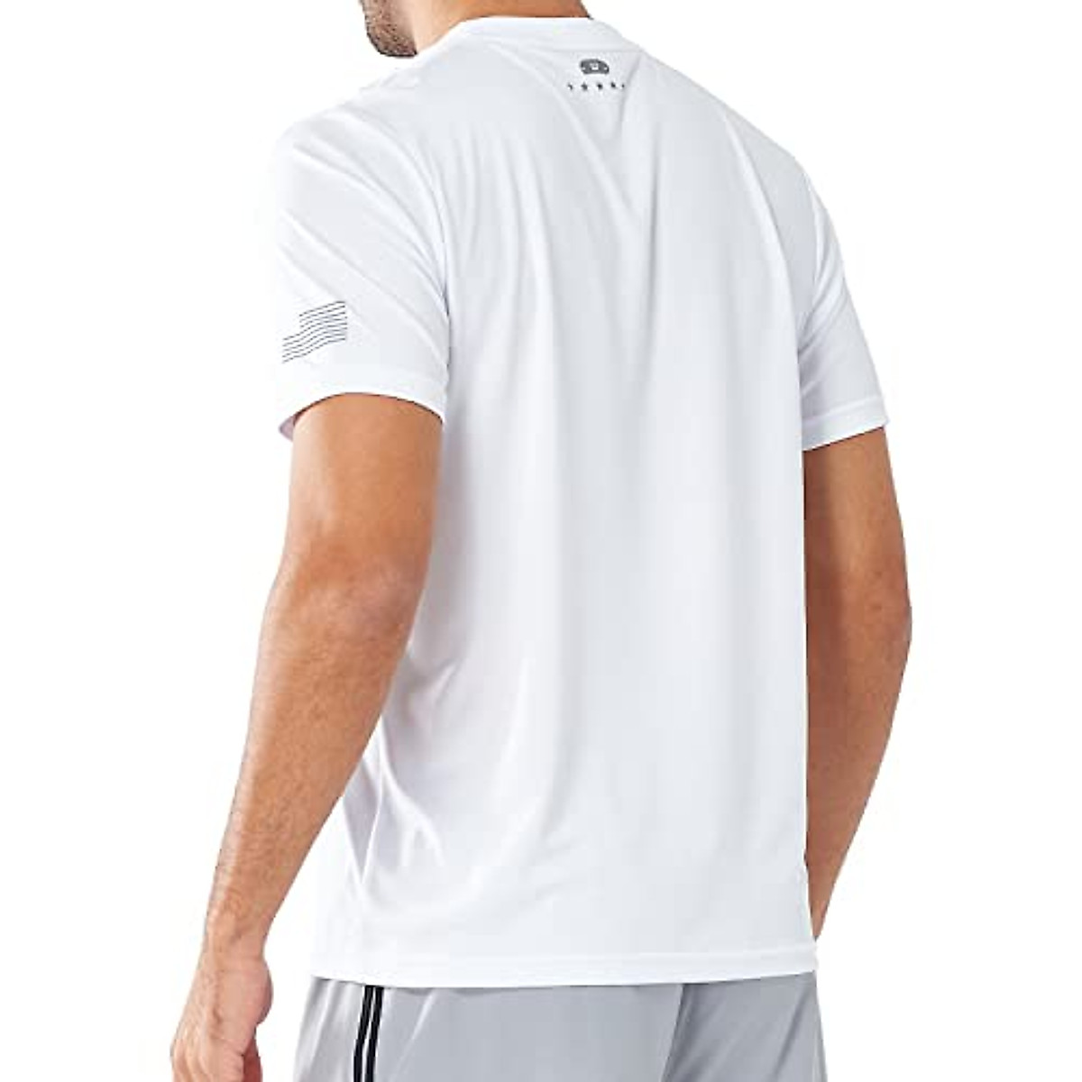 NORTHYARD Men's UPF 50+ UV Sun Protection Shirts SPF Quick Dry Short Sleeve T-Shirts for Active Hiking Fishing Swim White M