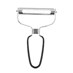 Fruit Potato Peeler Manual Vegetable Peeler, Fruit Potato Peeler Peeling Knife Cucumber Peeling Tool for Carrot for Cabbage (Black)