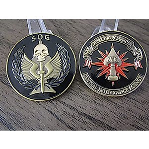 Central Intelligence Agency Senior Security Officer Non-Official Cover Covert Operations Challenge Coin