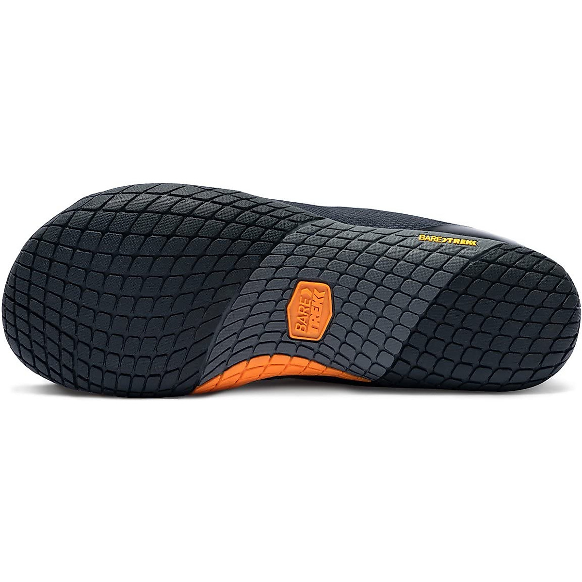 TSLA Men's Trail Running Shoes, Lightweight Athletic Zero Drop Barefoot Shoes, Non Slip Outdoor Walking Minimalist Shoes, Barefoot Shoes Black Camo, 8.5