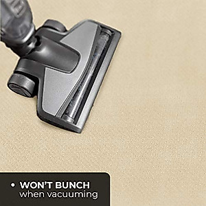 House, Home and More Skid-Resistant Carpet Indoor Area Rug Floor Mat - Ivory Cream - 3 Feet X 3 Feet