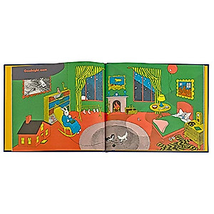 Graphic Image Goodnight Moon Classic Book Handbound Genuine Calfskin Luxury Leather