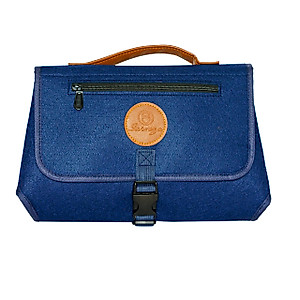 Portable Changing Pad for Baby - Diaper Changing Pad Portable - Waterproof, Foldable and Easy to Clean Travel Baby Changing Pad Mat - Lightweight Diaper Clutch Bag for Parents on The Go.