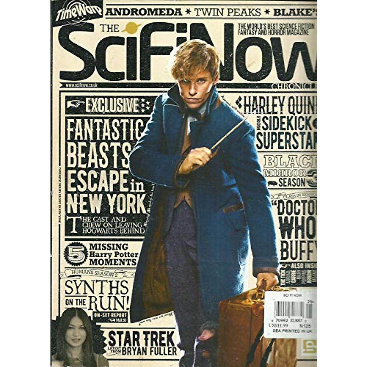 SCIFI NOW MAGAZINE, DOCTOR WHO MEETS BUFFY ISSUE, 125 PRINTED IN UK