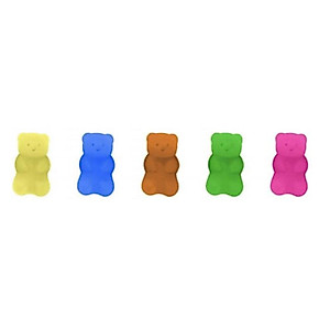 Crocs Jibbitz 5-Pack Food Shoe Charms | Jibbitz for Crocs, Candy Bear, Small