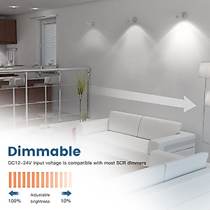 Gardencoin 5W GU5.3 MR16 LED Bulbs, 2700K Soft White, Dimmable, IP65 Waterproof Low Voltage 9-17V AC/DC Bi-Pin Base, 38° Beam Angle for Landscape, Recessed, Track Lighting, 6 Pack