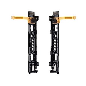 Left, Right LR Slider with Sensor Flex Cable for Switch Joy-Con Controller Flex Cable Retention Parts Replacement (Left + Right)