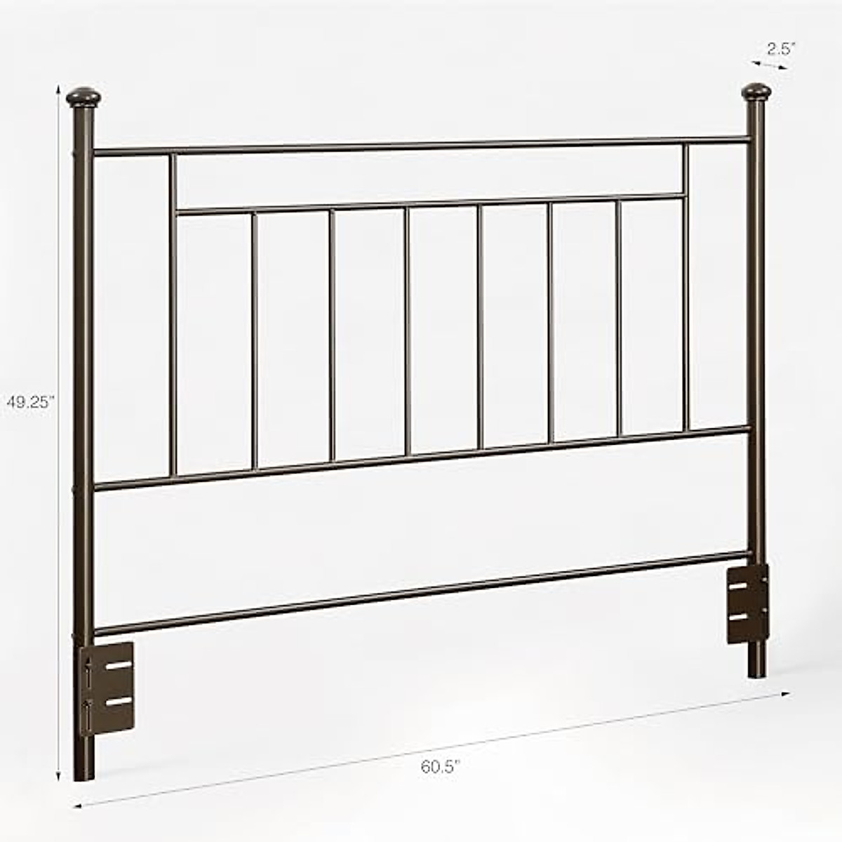 DHP Provo Headboard, Full/Queen, Bronze