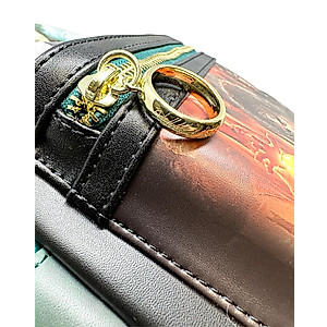 Loungefly Lord of the Rings LOTR Movie Collage Womens Double Strap Shoulder Bag Purse