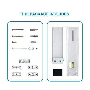 Air Jade Window Air Conditioner Bracket, Up to 85 lbs, Designed to Fit 5,000 to 12,000 BTU Sized Small Unit, Light Duty Universal AC Support Brackets (S)