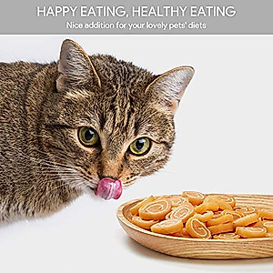 Jungle Calling Chicken Wrapped Dog Treats, Grain Free Soft Chewy Chicken&Codfish Treats for Training Rewards,10.6Ounce