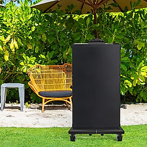 Zsytbyyds Heavy Duty All Steel Smoker Stand，Electric Smoker&Vertical Electric Smoker&Digital Electric Smoker Universal Mobile Stand Base