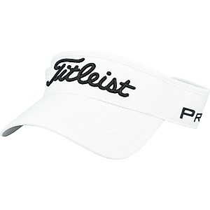 Titleist Tour Performance Golf Visor White/Black One Size Fits Most