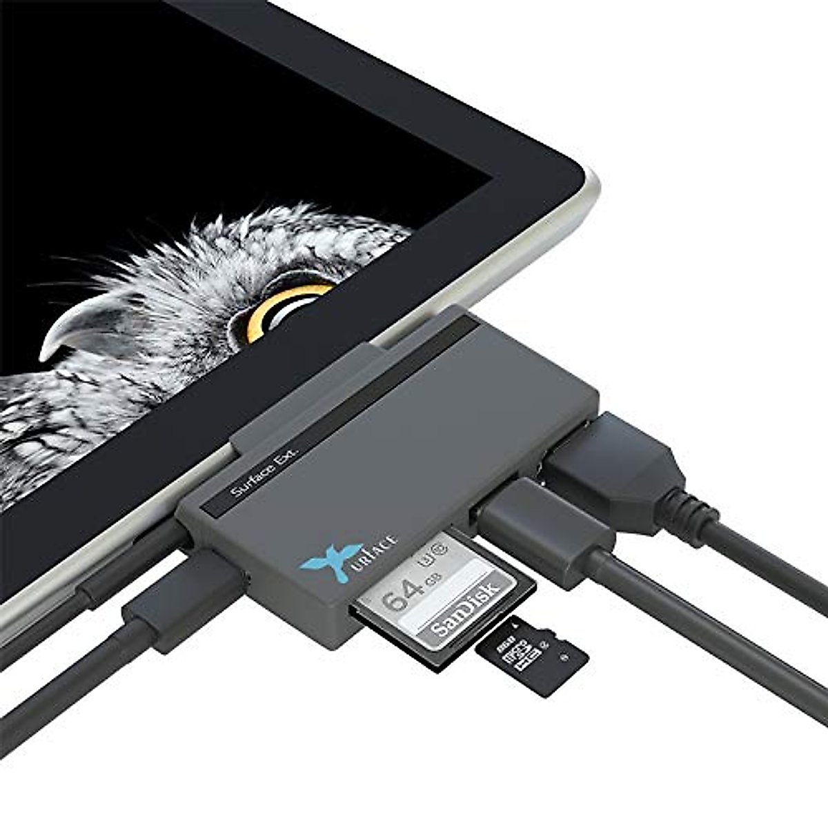 IMD-SGO348 Docking USB Hub&Reader&HDMI+PD for SurfaceGo