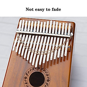 Kalimba Trill Chain Tremolo Kalimba Piano Chain Sand Music Instrument Chain for Finger Piano Thumb Piano Golden