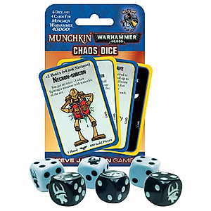 Steve Jackson Games Munchkin Warhammer 40000 Chaos Dice, Multi-Colored