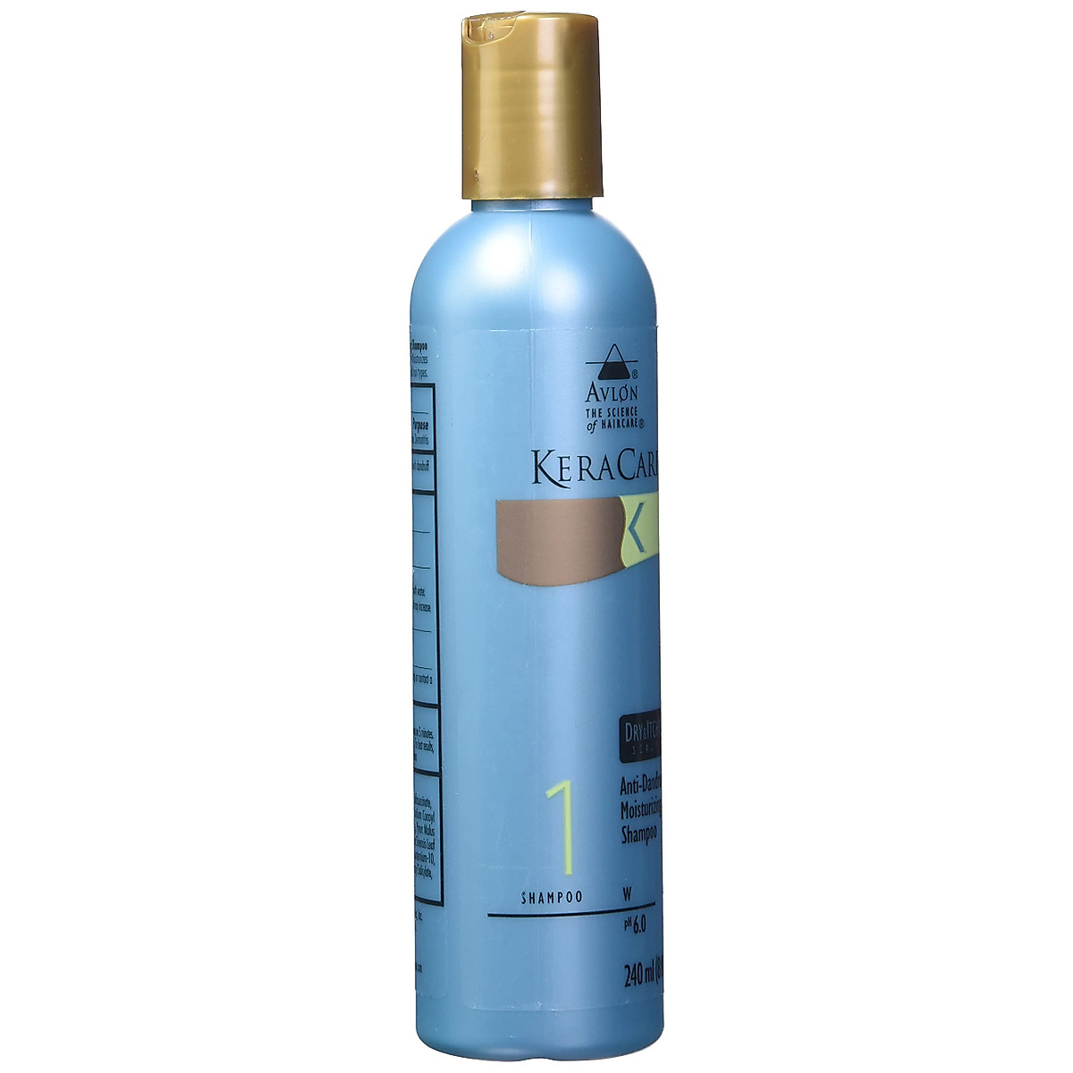 KeraCare Moisturizing Shampoo,8 oz - Sulfate Free, Relieves Dry and Itchy Scalp Conditions, Eliminates Flakes, Liquid Volume 240 ml