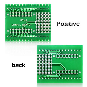 KeeYees 2pcs Expansion PCB Board with Screw Terminal Block Pin Header for ESP8266 for NodeMCU Development Board