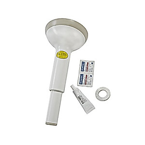 Big John Toilet Seat 612011919 Wall Hung Toilet Support, White