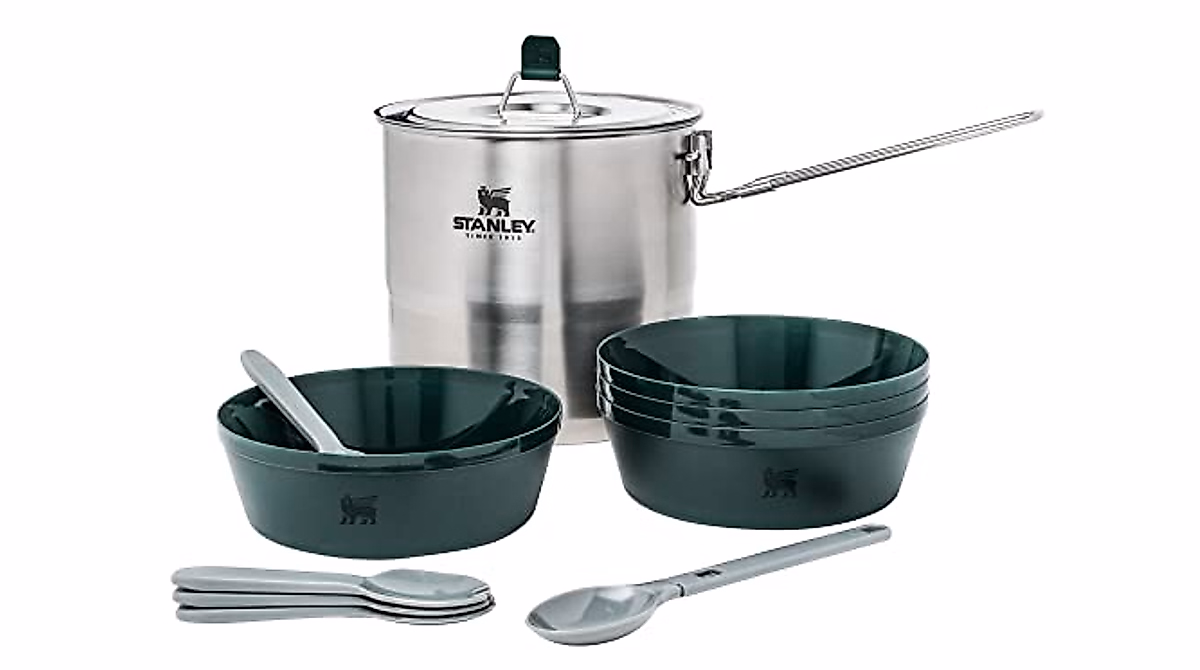 Stanley 4-Person Cookset | Ideal Camping Cooking Kit
