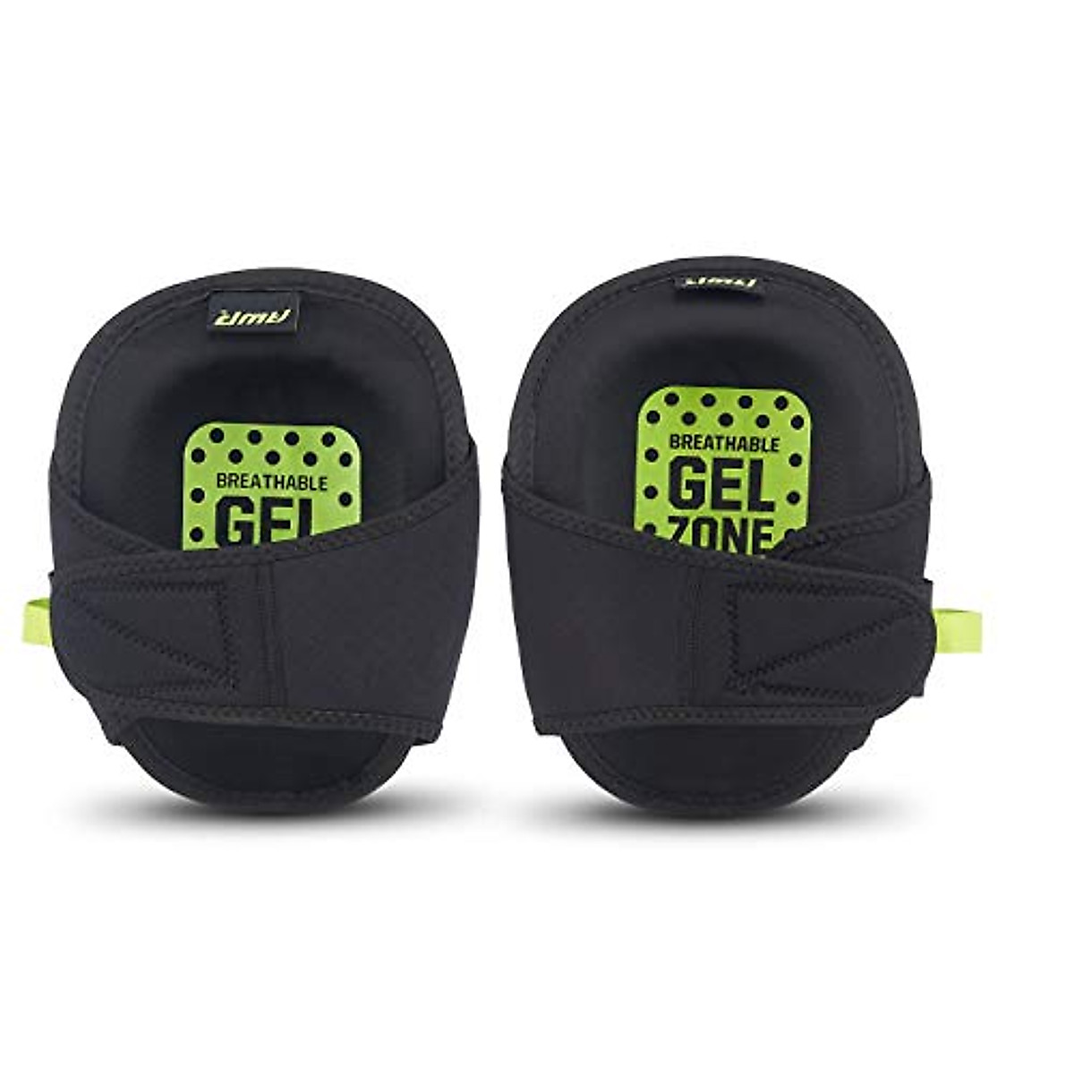 AWP Gel Pro Flooring Knee Pads | Gel/foam padding provides all-day comfort, black,grey,green