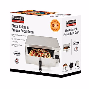 Professional Series PS75891 Pizza Oven Baker and Frozen Snack Oven, Stainless Steel
