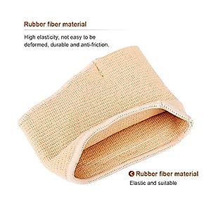 Toe Stretcher Bunion Guard for Men and Women Gel Toe Spacer, Toe Sleeve Separator, Hallux Corrector Brace Toe Bunion Pads (L)