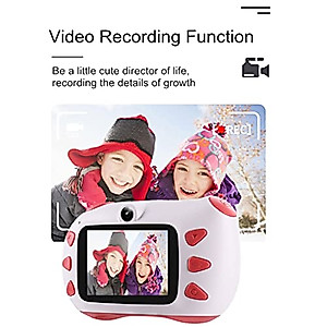 MEENE Cute Children's Photo Camera 2inch Display Kids Camera Toys for Kids Gift Video Camera Mini Screen (Color : Blue, Size : 32GB)