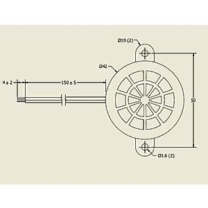 Projects Unlimited 12VDC Programmable Buzzer Wide Frequency Range 12VDC Rated Voltage