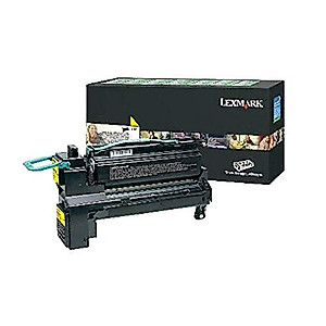 Lexmark 24B6021 XS795DTE XS798DTE Toner Cartridge (Yellow) in Retail Packaging