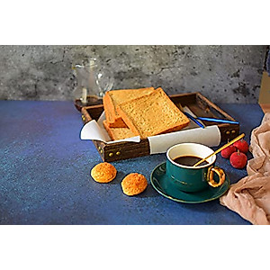 shengzkc Food Photography Backdrop 2 Pcs 21x33inch Concrete Flat Lay Photo Photographic Background Paper Double Sided for Tabletop Product Blogger Pictures Props Board Jewelry ins Video