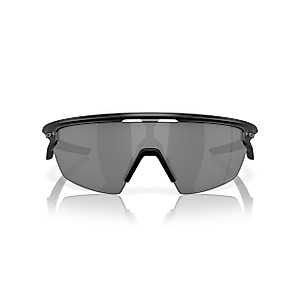 Oakley Unisex Sunglasses Matte Black Frame, Prizm Black Polarized Lenses, 36MM