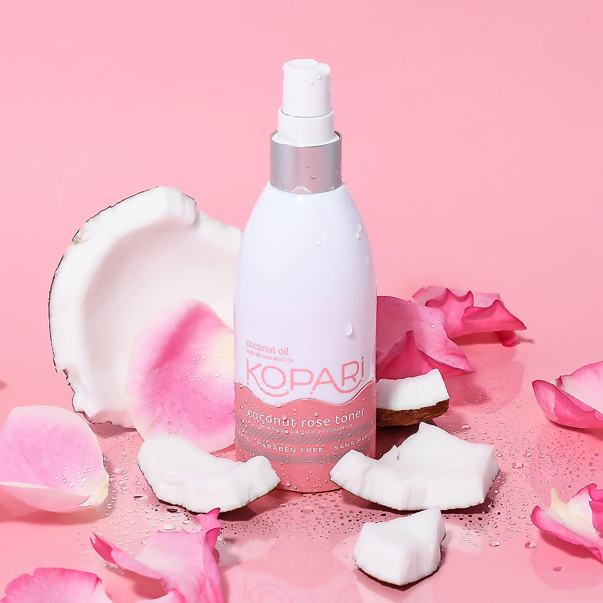 Kopari Coconut Rose Toner | Dermatologist-Tested, Non-irritating, Non-Allergenic, Safe for Sensitive Skin, Non-Comedogenic pH-balanced cruelty-free, phthalate-free, non-GMO & vegan